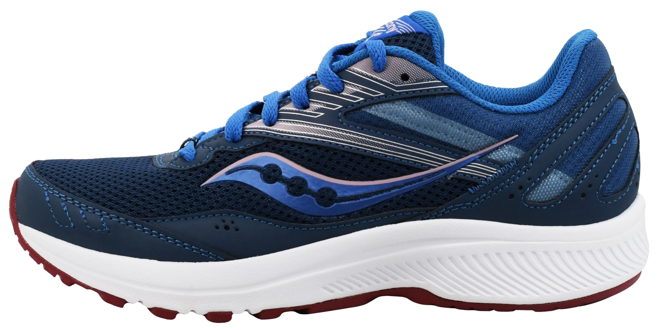Saucony Women's Cohesion 15 Running Shoe, Navy, 8.5 M US