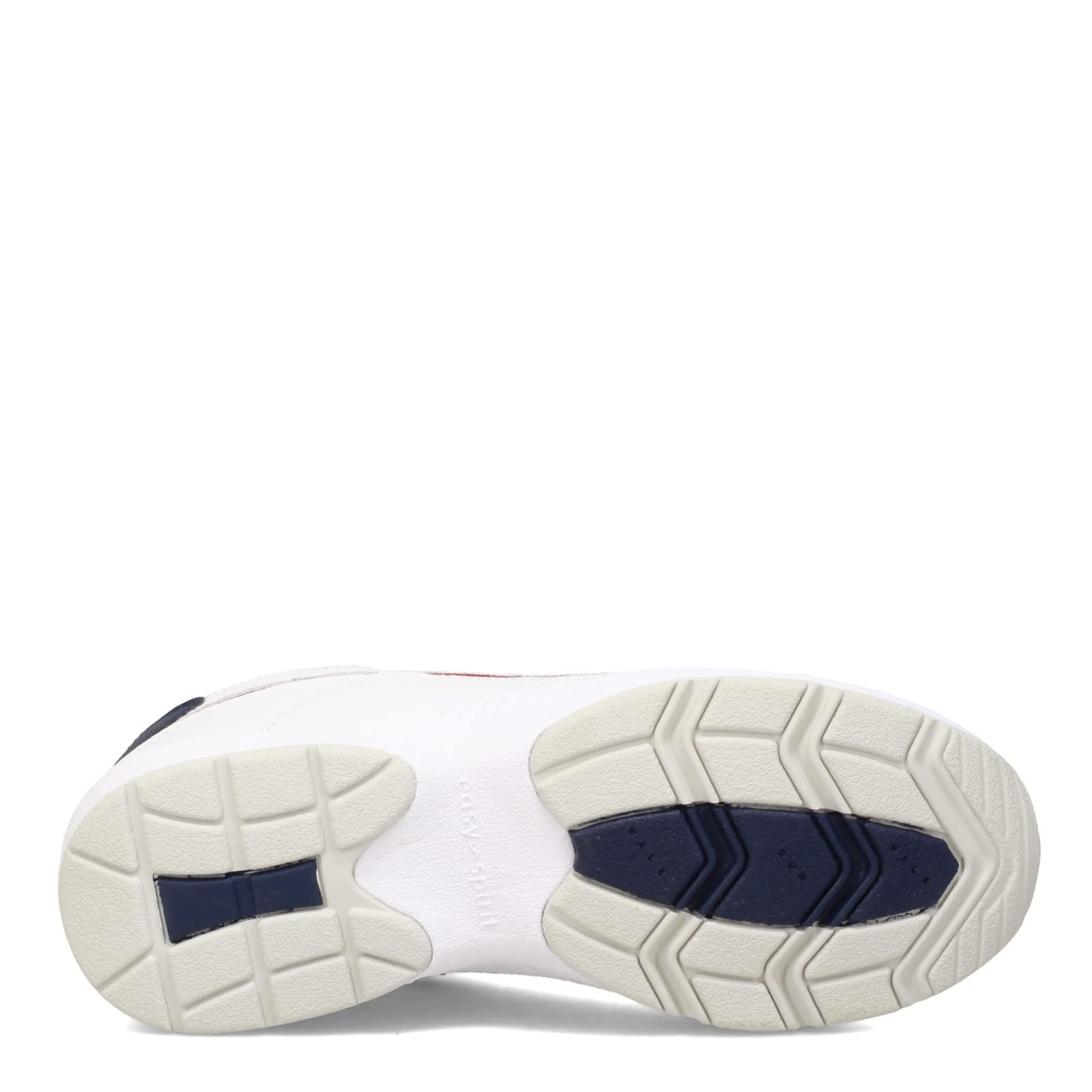 Easy Spirit Women's Romy Sneaker, White/Red, 8.5 Wide