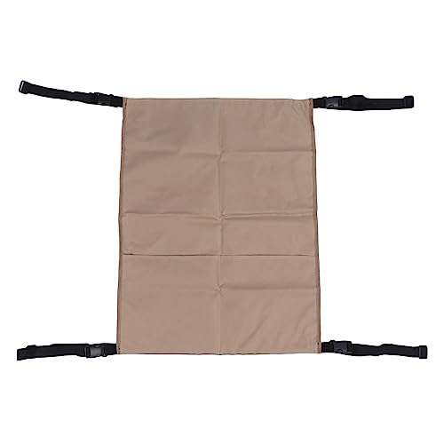 Fdit Dual Oxygen Tank Holder Bag,Portable Cylinder Backpack Wide Applicability with Mesh Storage Bag for Easy Installation (Khaki)