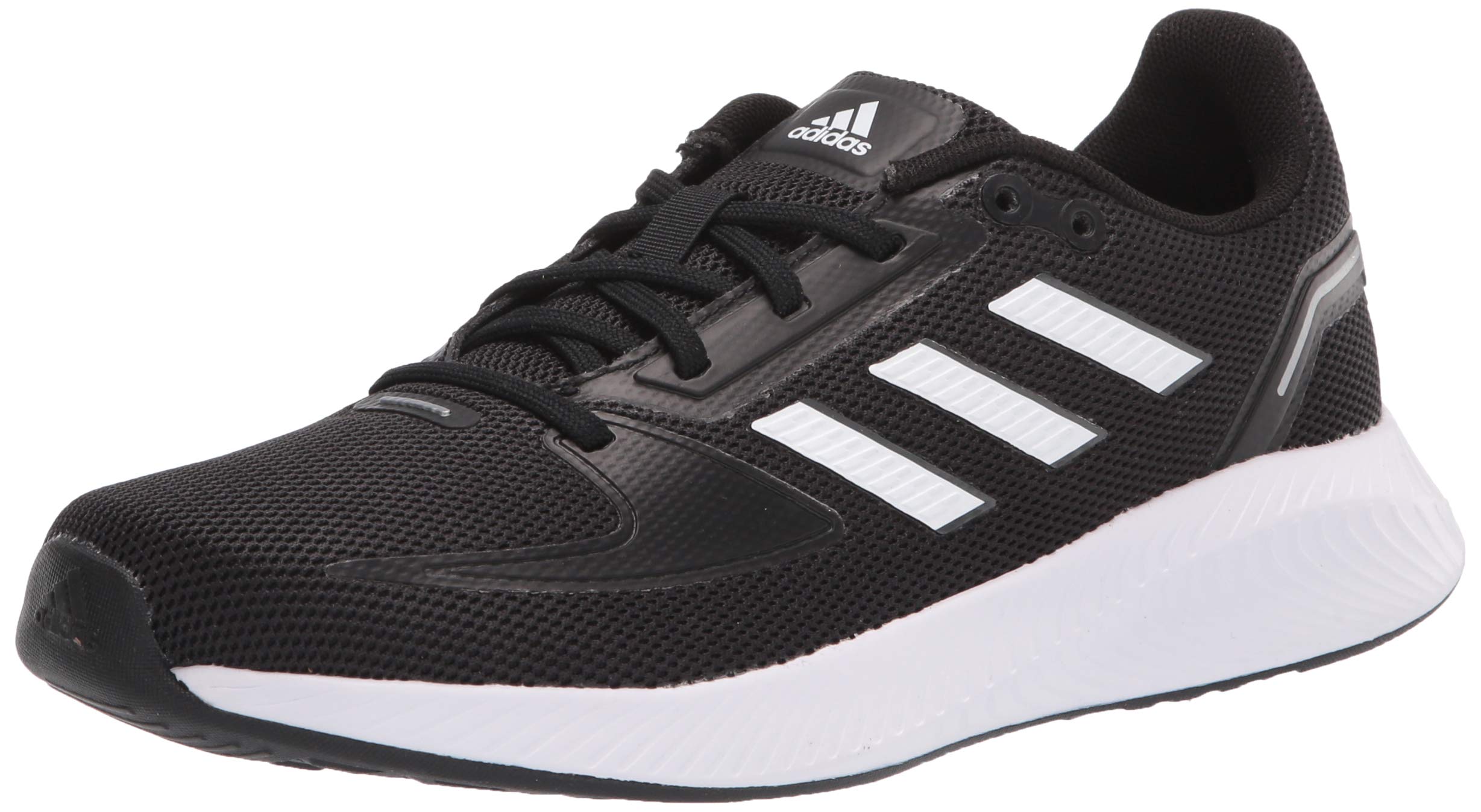 adidas Women's Runfalcon 2.0 Running Shoe, Black/Core White/Grey, 11