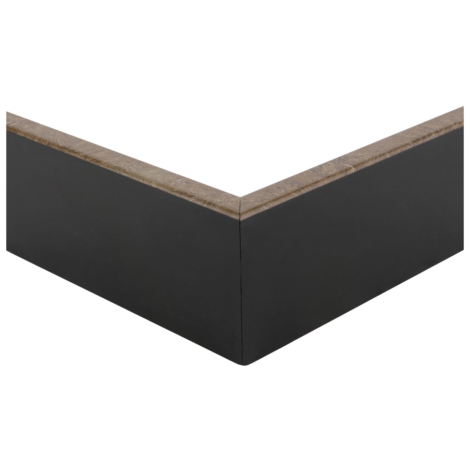 ArtToFrames 10x17 Inch Multi Picture Frame, This 0.94 Inch Custom Wood Poster Frame is Other - Comes with Regular Glass and Corrugated Backing (2WOME398402-10x17)