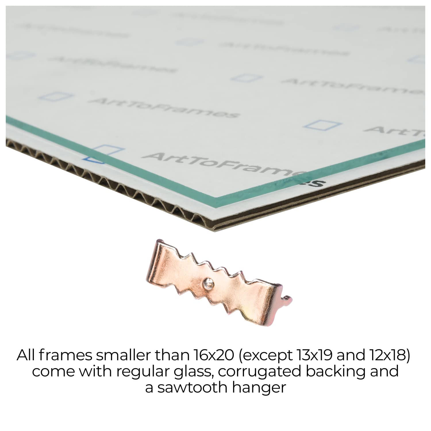 ArtToFrames 10x17 Inch Multi Picture Frame, This 0.94 Inch Custom Wood Poster Frame is Other - Comes with Regular Glass and Corrugated Backing (2WOME398402-10x17)