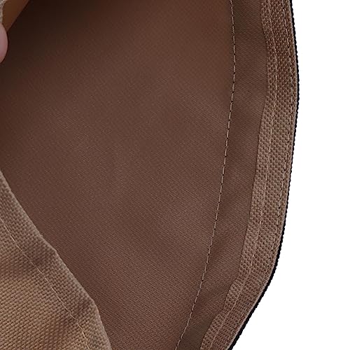Fdit Dual Oxygen Tank Holder Bag,Portable Cylinder Backpack Wide Applicability with Mesh Storage Bag for Easy Installation (Khaki)