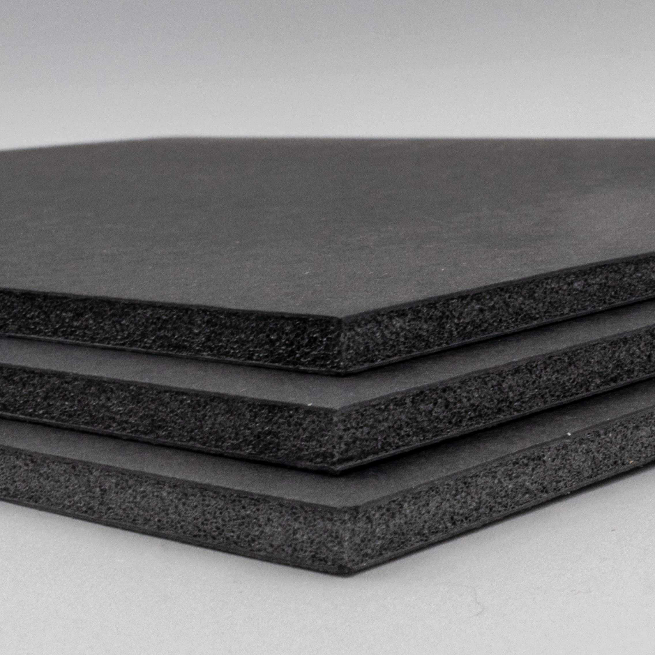 Poster Palooza 4x12 Black Foam Boards 3/16" Black Foam Core for Picture Frame Backings & Craft Projects Pack of 10