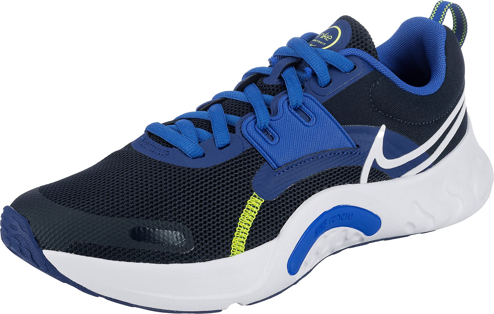 Nike Men's Renew Retaliation 3 Running Shoe, Dark Obsidian/White, 9 M US
