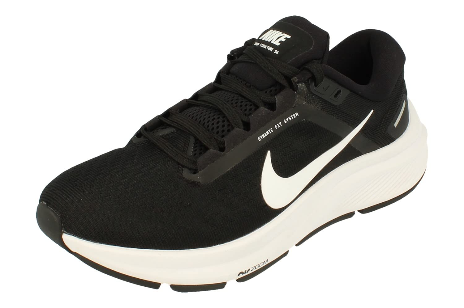 Nike Women's Low-Top Sneakers, Black White 001, 7