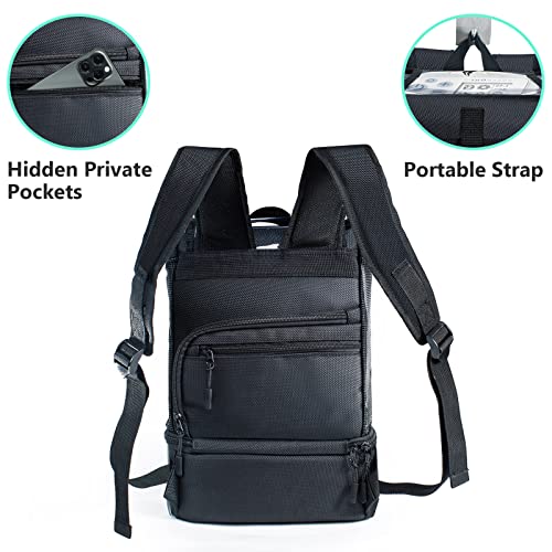 BAGSFY Upgraded Oxygen Concentrator Backpack for Inogen One G5, G3, Lightweight Machine Carrying Bag for Inogen One G5 Accessories and Battery.