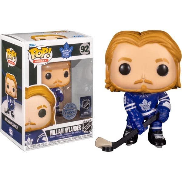 Funko PoP! NHL Hockey - William Nylander Toronto Maple Leafs Vinyl Figure, 10 cm Height