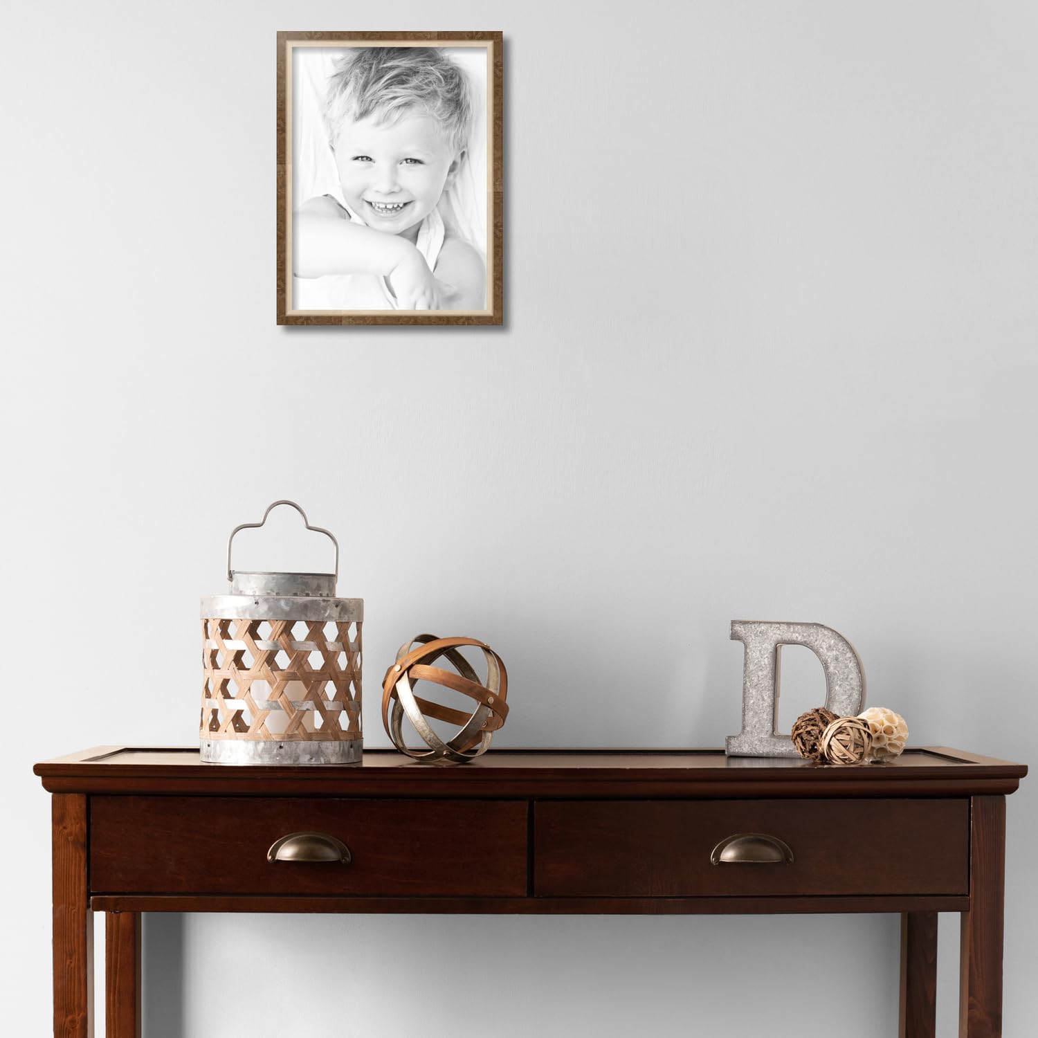 ArtToFrames 12x16 Inch Multi Picture Frame, This 0.94 Inch Custom Wood Poster Frame is Other - Comes with Foam Backing 3/16 inch and Regular Glass (FBPLE398402-12x16)
