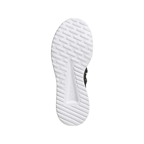 adidas Men's Lite Racer Adapt 5.0 Running Shoe, White/Black/White (Wide), 11