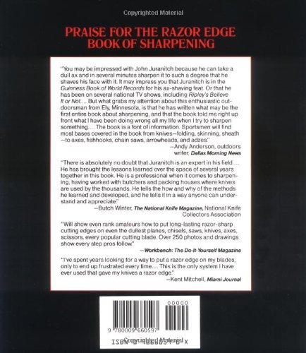 The Razor Edge Book of Sharpening