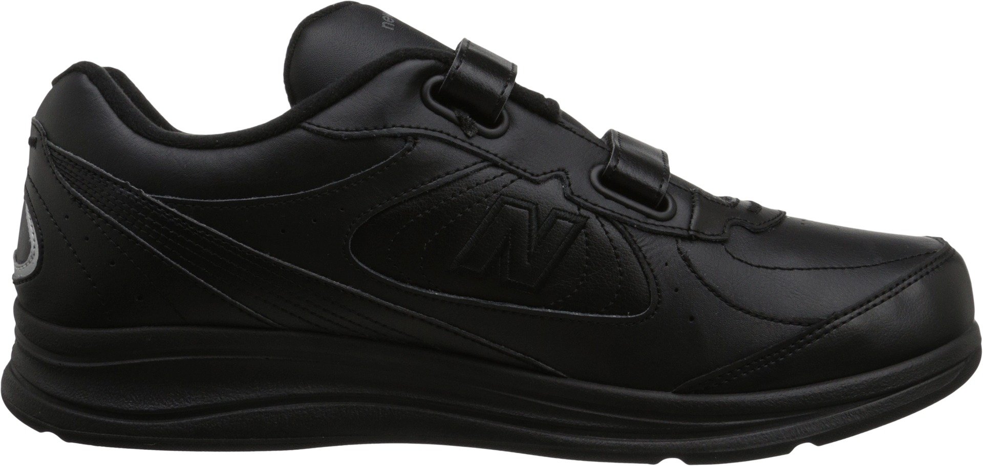 New Balance Men's 577 V1 Hook and Loop Shoe, Black, 10.5 X-Wide