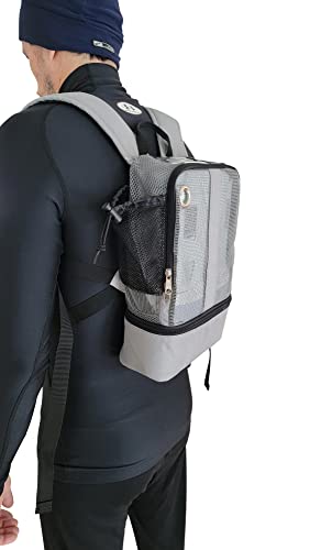 O2TOTES USA Mesh Backpack for Oxygen Concentrator Fits: Inogen One G3, Inogen One G5, Caire Freestyle Comfort, Respironics SimplyGo Mini (Fits: Respironics SimplyGo Mini & Caire Freestyle)