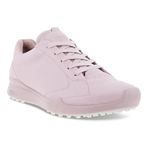 ECCO Women's Hybrid Hydromax Waterproof Golf Shoe, Violet ICE, 8-8.5
