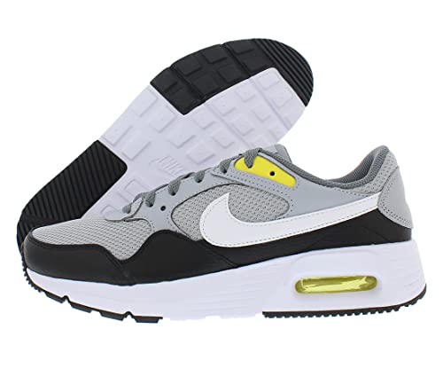 NIKE Men's Running Shoes, White Grey Black Wolf Grey White Black, 13