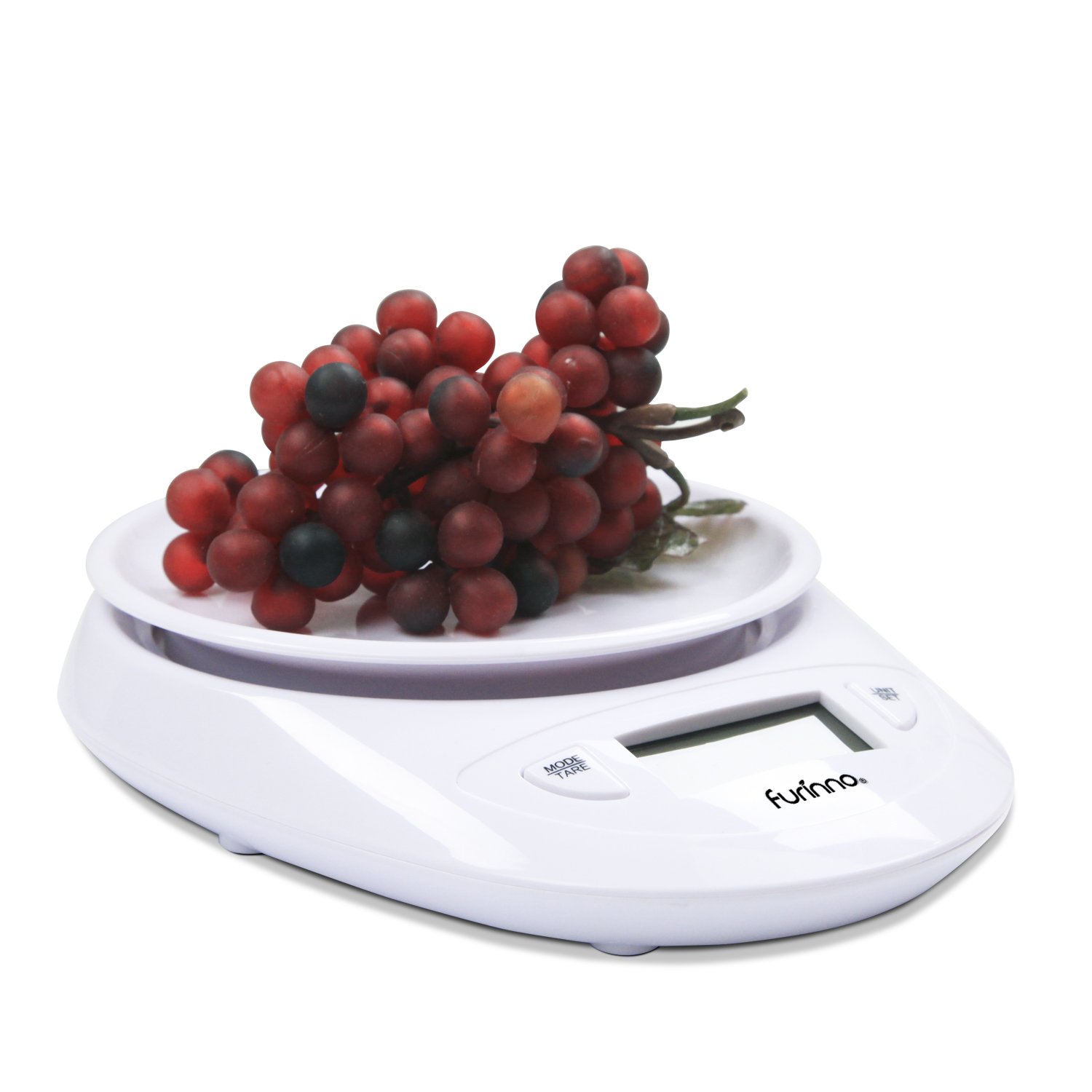 Furinno DaPur Precision Kitchen Scale, White