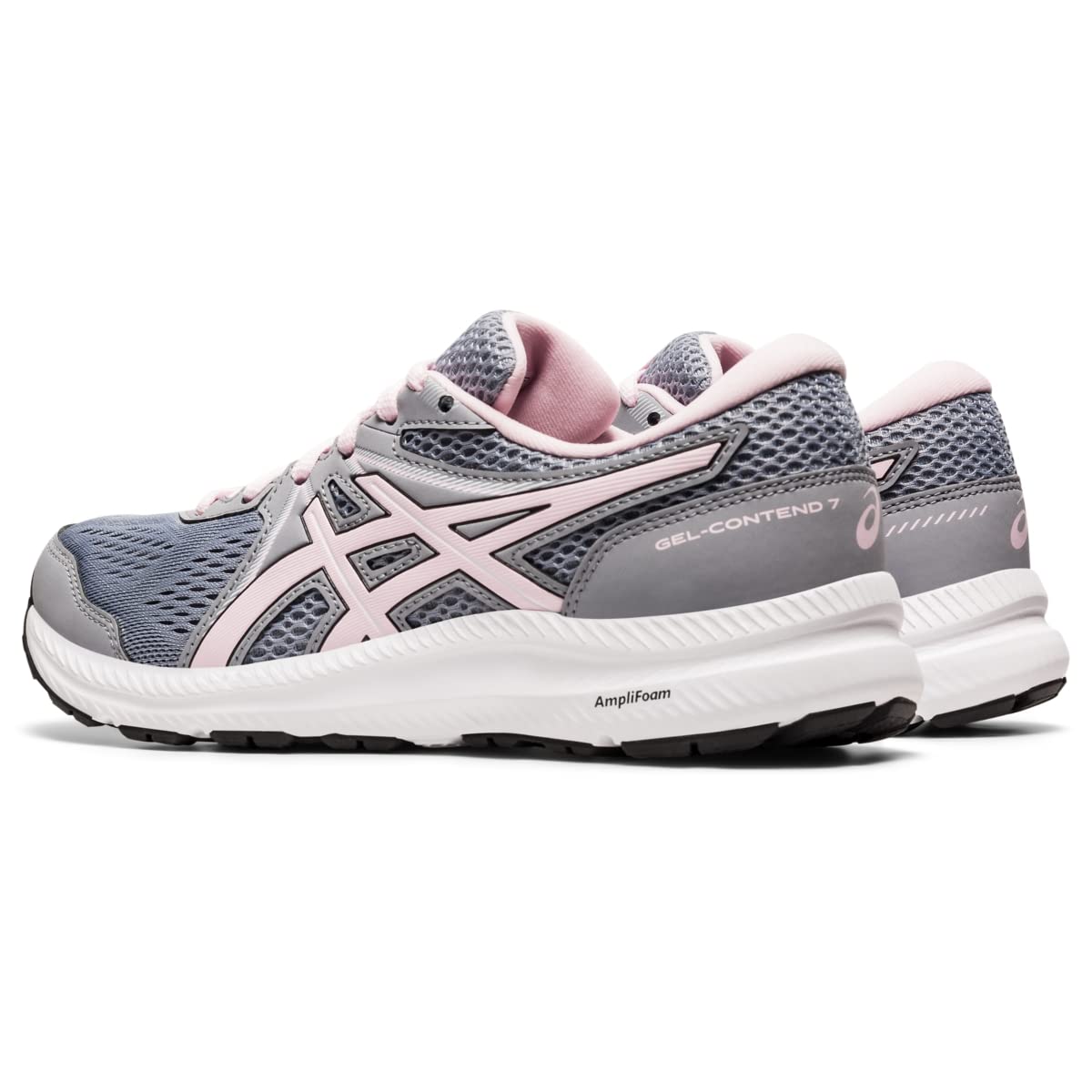 ASICS Gel-Contend® 7 Sheet Rock/Pink Salt 9 D - Wide