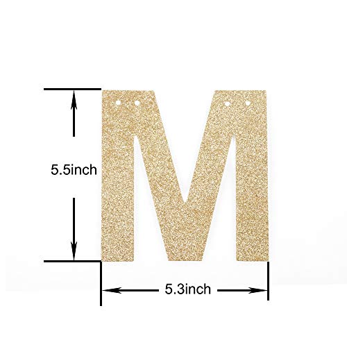 I AM 32+1 Banner, 33rd Birthday Party Sign Funny/Gag 33rd Bday Party Decorations Paper Backdrops (Gold)