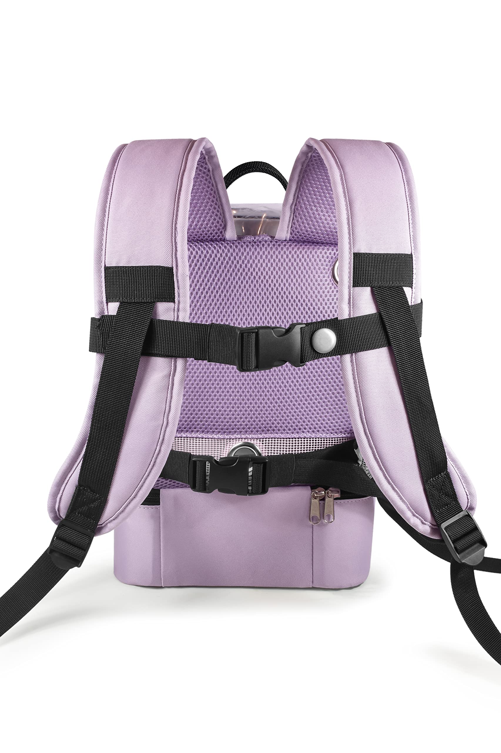 O2TOTES USA Mesh Backpack for Portable Oxygen Concentrators, Mesh Panels for Breathability, Compatible for Inogen One G3, Inogen One G5, OxyGo & OxyGo Next/Does Not Contain Oxygen, Backpack Only