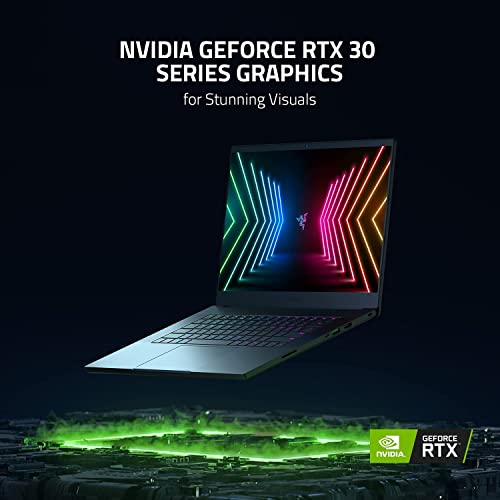 Razer Blade Pro 17 (17.3" QHD 165Hz, Intel i7-11800H, 64GB RAM, 2TB PCle SSD, GeForce RTX 3070 8GB), Chroma RGB Gaming Laptop, IR Webcam, WiFi 6E, Ray Tracing, Win 10 Home (Renewed)