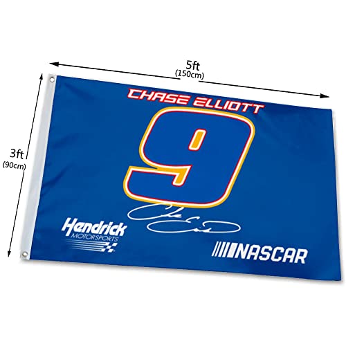 Bayyon Motorsports Chase Elliott Flag 3x5Feet for Car Fans with Brass Grommets