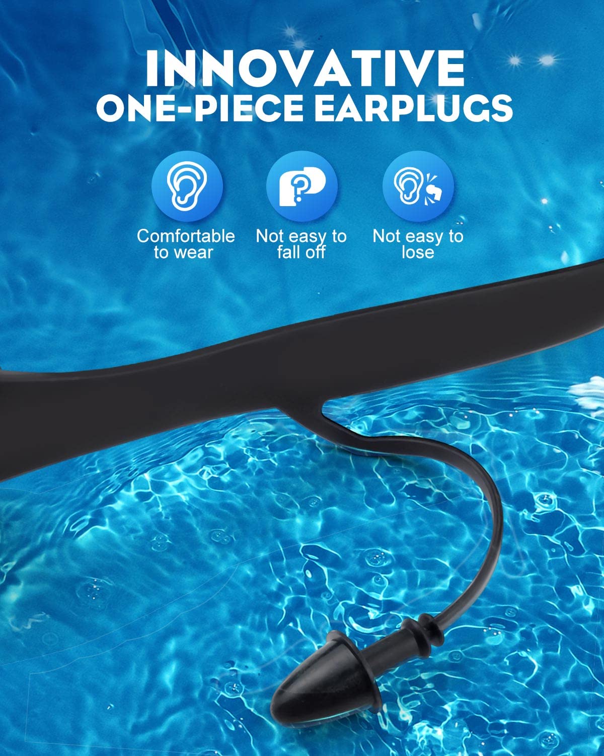 Victoper Adjustable Swim Goggles 2 Pack, Anti Fog&UV Swimming Goggles for Audlt, No Leaking Swim Glasses for Men Women Youth