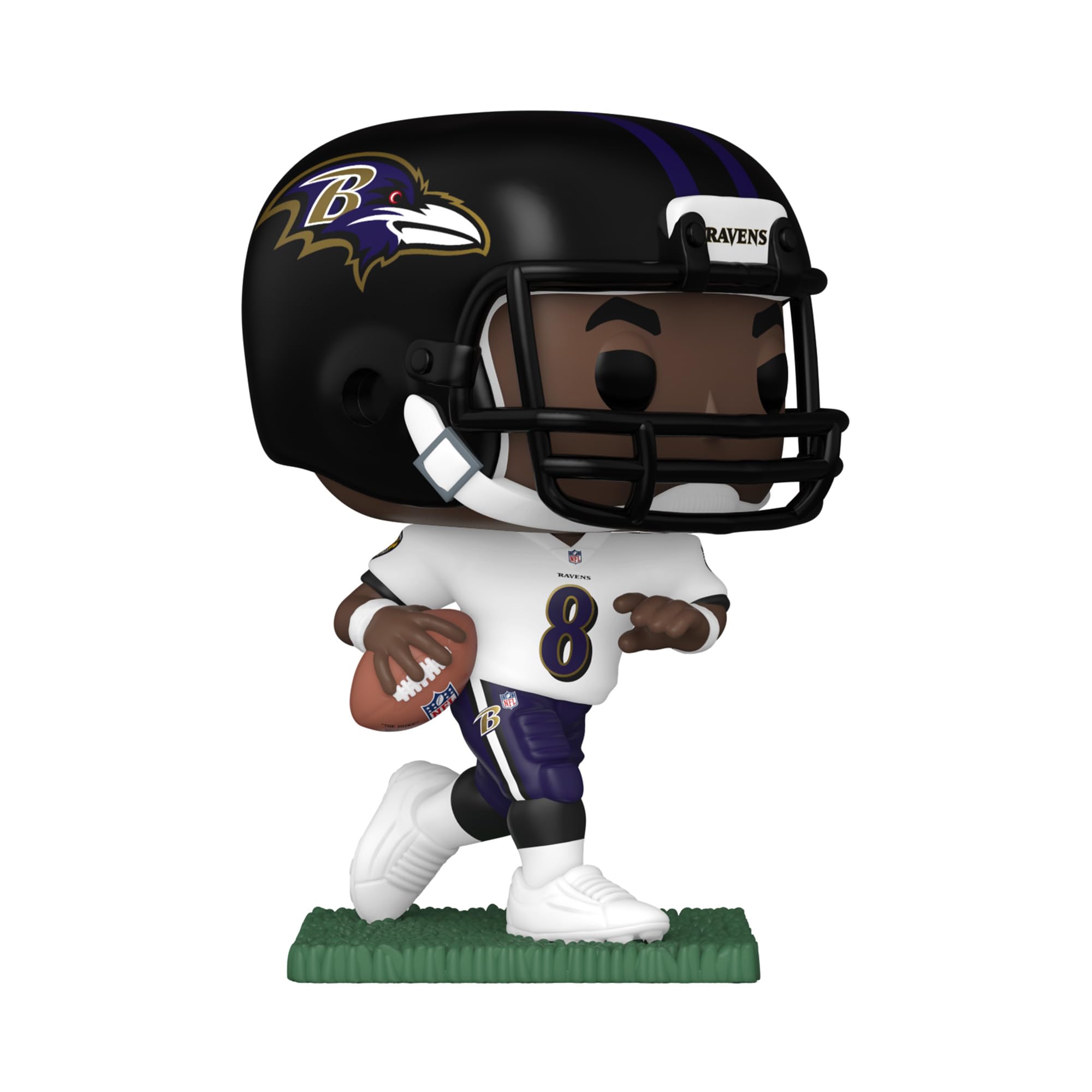 Lamar Jackson (Baltimore Ravens) (Away Jersey) Funko Pop! NFL Series 9
