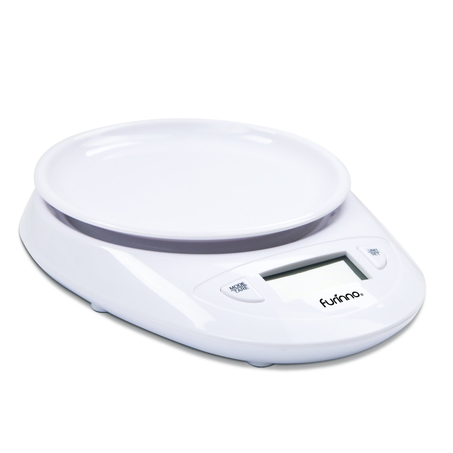 Furinno DaPur Precision Kitchen Scale, White