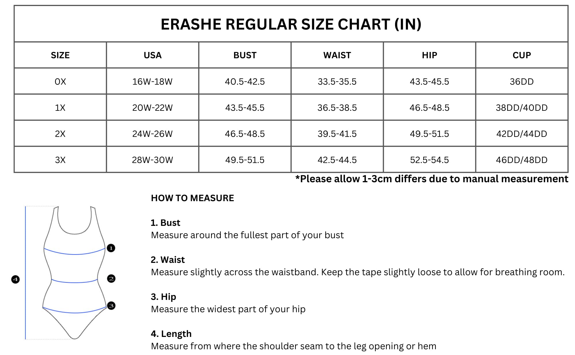 ERASHE Women Plus Size One Piece Swimsuit V Neck Cut Out Sexy Tummy Control Fashion Bathing Suit with Straps (as1, Alpha, x_l, Plus, Regular, Decor)
