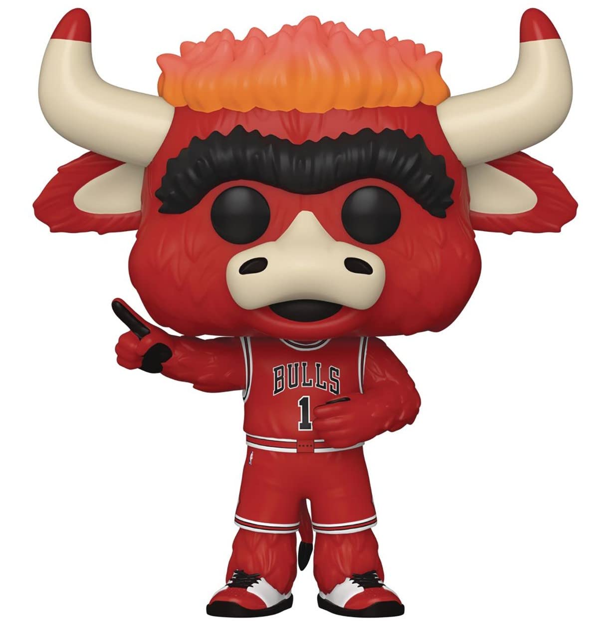 POP NBA Mascots: Chicago - Benny The Bull Funko Pop! Vinyl Figure (Bundled with Compatible Pop Box Protector Case), Multicolored, 3.75 inches