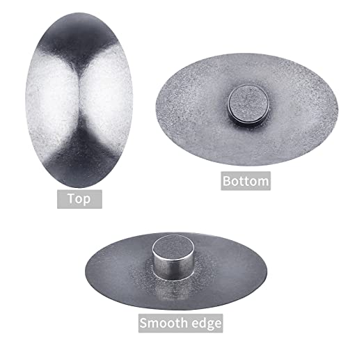 Aneco 3.5 Ounces Tungsten Canopy Weight Tungsten Weights Incremental Wood Car Canopy Weights Compatible with Pinewood Car Derby Weights