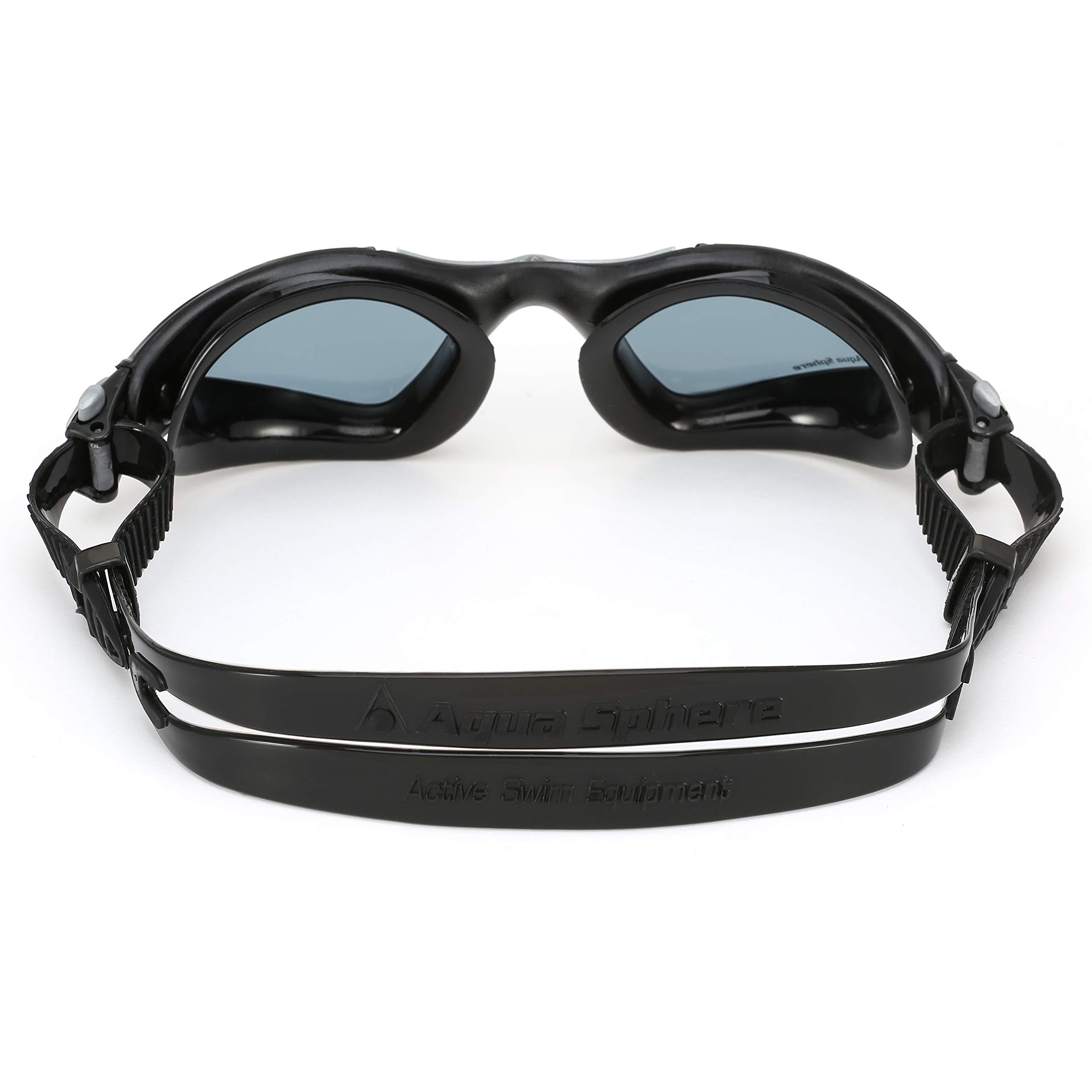 Aqua Sphere Kayenne Swim Goggles with Smoke Lens (Black/Silver)