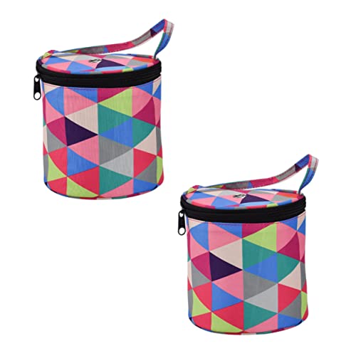 BETOOKY Colorful Yarn 2pcs Thread Pouches Balls D Other Cloth Tool Sewing Crochet and Bucket Small Yarn Organizing Accessories Hooks Pouch Home Large for Organizer Storage Wool Wool Storage Pouch