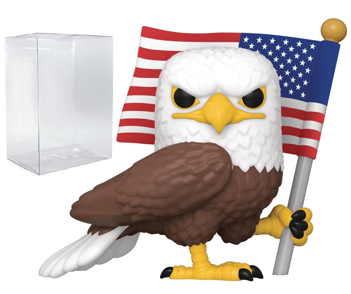 POP Peacemaker - Eagly Funko Vinyl Figure (Bundled with Compatible Box Protector Case), Multicolored, 3.75 inches