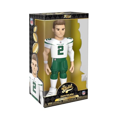 Funko Gold 12 NFL: NY Jets- Zach Wilson (Styles May Vary)