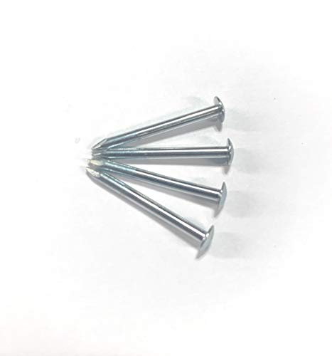 Pinewood Car BSA Speed Axles | Polished and Bent | Ready for Rail Riding | Regular Axle Head | Derby Car Polished & Ready for Graphite