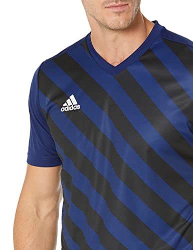 adidas mens Entrada 22 Graphic Jersey Shirt, Team Navy Blue/Black, Large US