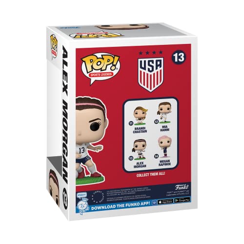 Funko Pop! Sports Legends: The U.S Women's National Soccer Team - Alex Morgan