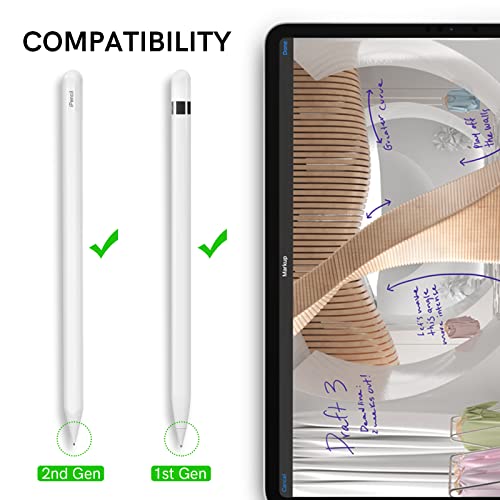 Apple Pencil 2nd Generation Case + 3 Pack Apple Pencil Tips