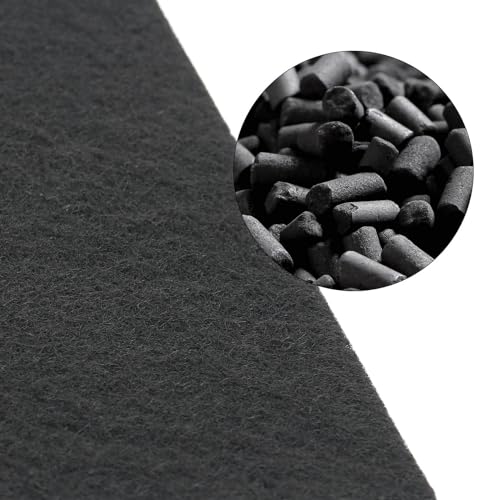 SAKEGDY C545 Washable Fine Mesh Pre-Filter and Activated Carbon Filter Replacement Compatible with Winix C545, Package Contain 2 Washable Fine Mesh Pre-Filter and 2 Activated Carbon