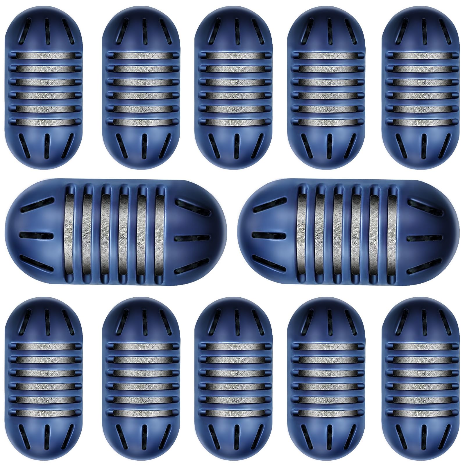 Demineralization Cartridge for HoMedics Ultrasonic Humidifiers, 12-Pack Decalcification Cartridges Filter Replacement, Filters Mineral Deposits Calcium, Prevents Hard Water Build-Up, Purifies Water