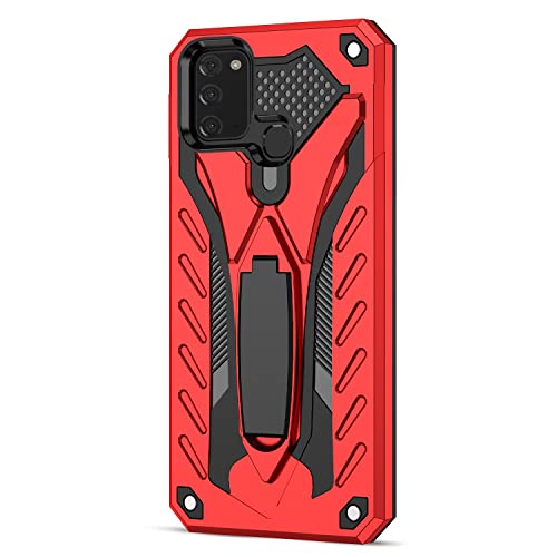 Ultra Slim Case Compatible with Infinix Smart 5/Hot 10 Lite, PU Full Body Hybrid Case + TPU Two Layer Strong Military Grade Dustproof Protective Cover Shockproof