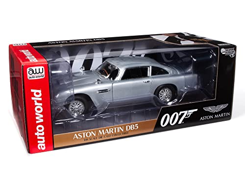 Auto World James Bond 1965 Aston Martin DB5 Coupe (No Time to Die) 1:18 Diecast Model Kit
