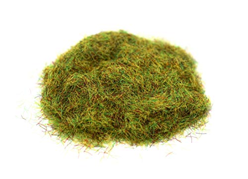 Stonehaven Miniatures Static Grass, Medium Green - 2mm Fibers - Master Quality Base & Scenery Flock - Realistic Texture & Detail - for 28mm Scale Table Top War Game Miniatures - Made in USA
