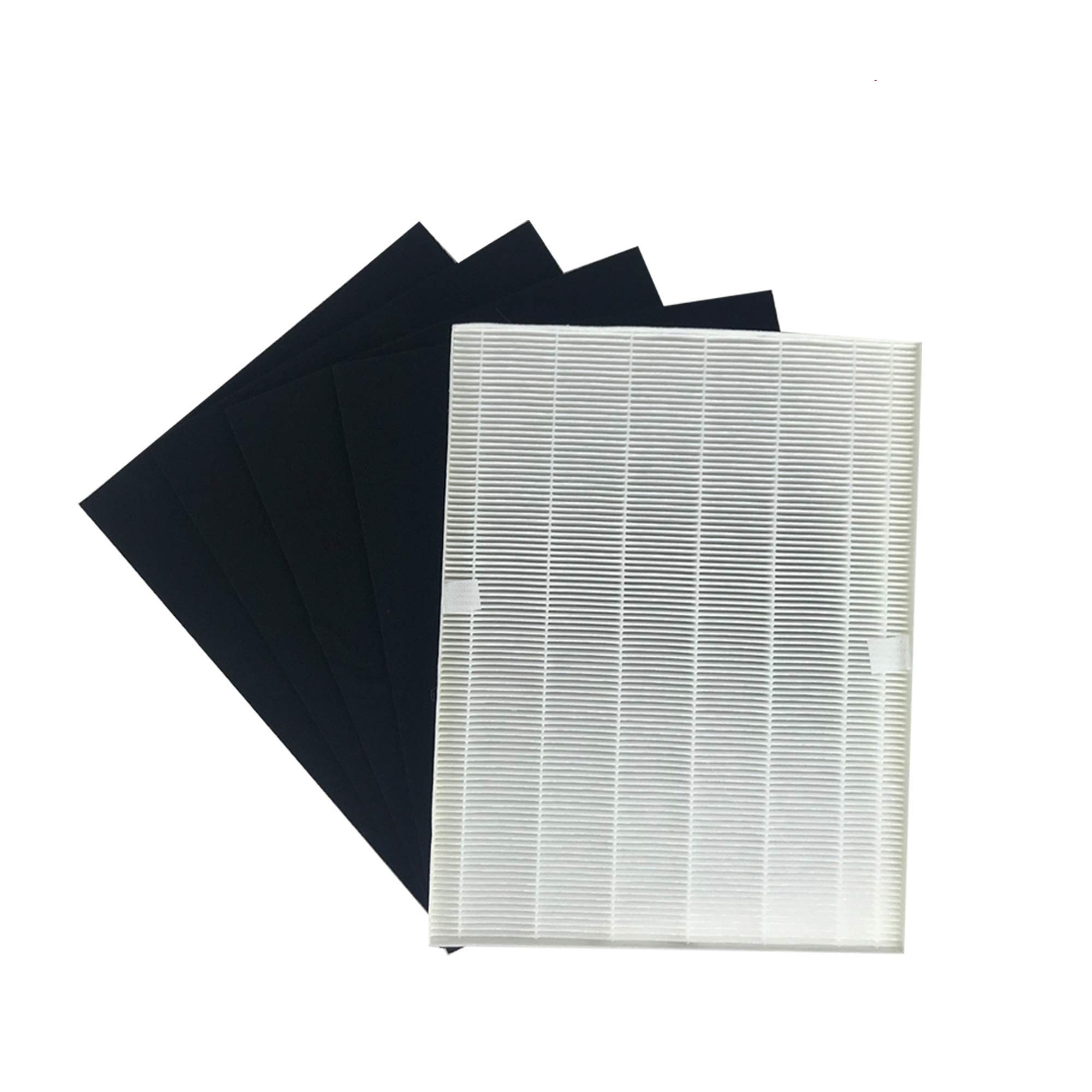 Crucial Air Replacement Filter Kit compatible with Winix P300, WAC5000 Part # 21HC4- Includes 1 HEPA Filters and 4 Carbon Pre-Filters