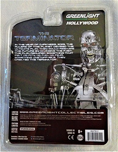 Greenlight 1977 Dodge Monaco Metropolitan Police, The Terminator 44790C - 1/64 Scale Diecast Model Toy Car