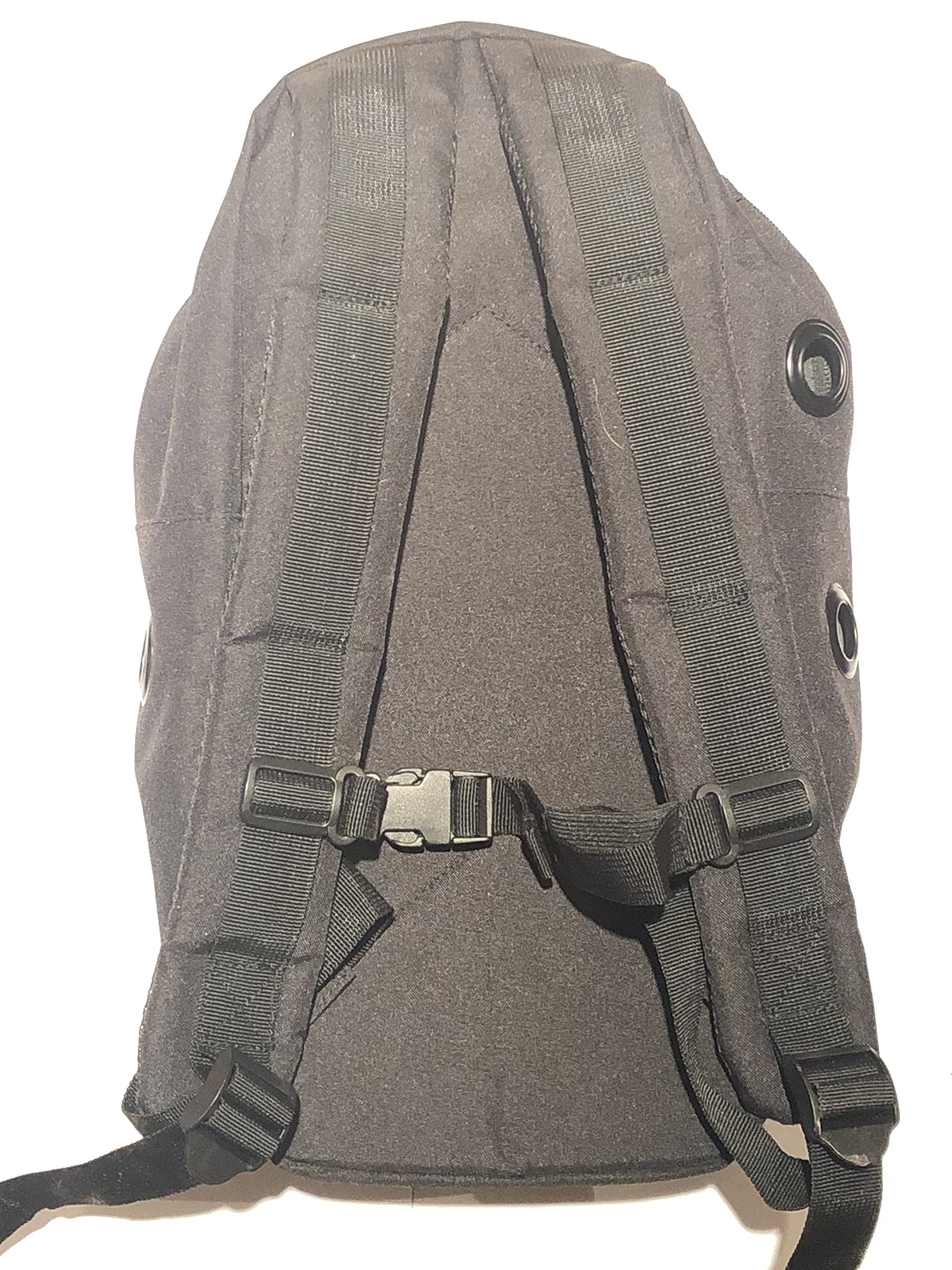 Oxygen Mobility O2Go Backpack, Black, 16 inches T x 7 inches W x 4 inches D