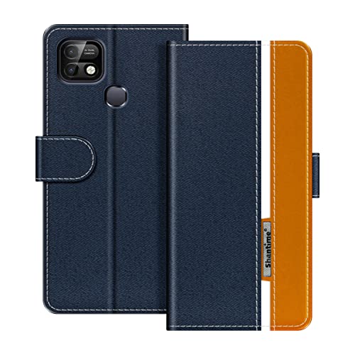 MILEGAO for Infinix Smart 5 Pro Flip Cover, Magnetic Buckle Multicolor Business PU Leather Phone Case with Card Slot, for Infinix Smart 5 Pro 6.52 inches