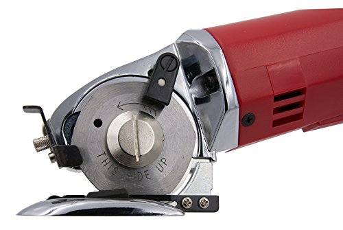 Hercules AS100-K Electric Rotary Fabric Mini Cutter & Round Knife Cutting Machine with Hercules Replacement Parts (Hercules AS100-K Cutter)
