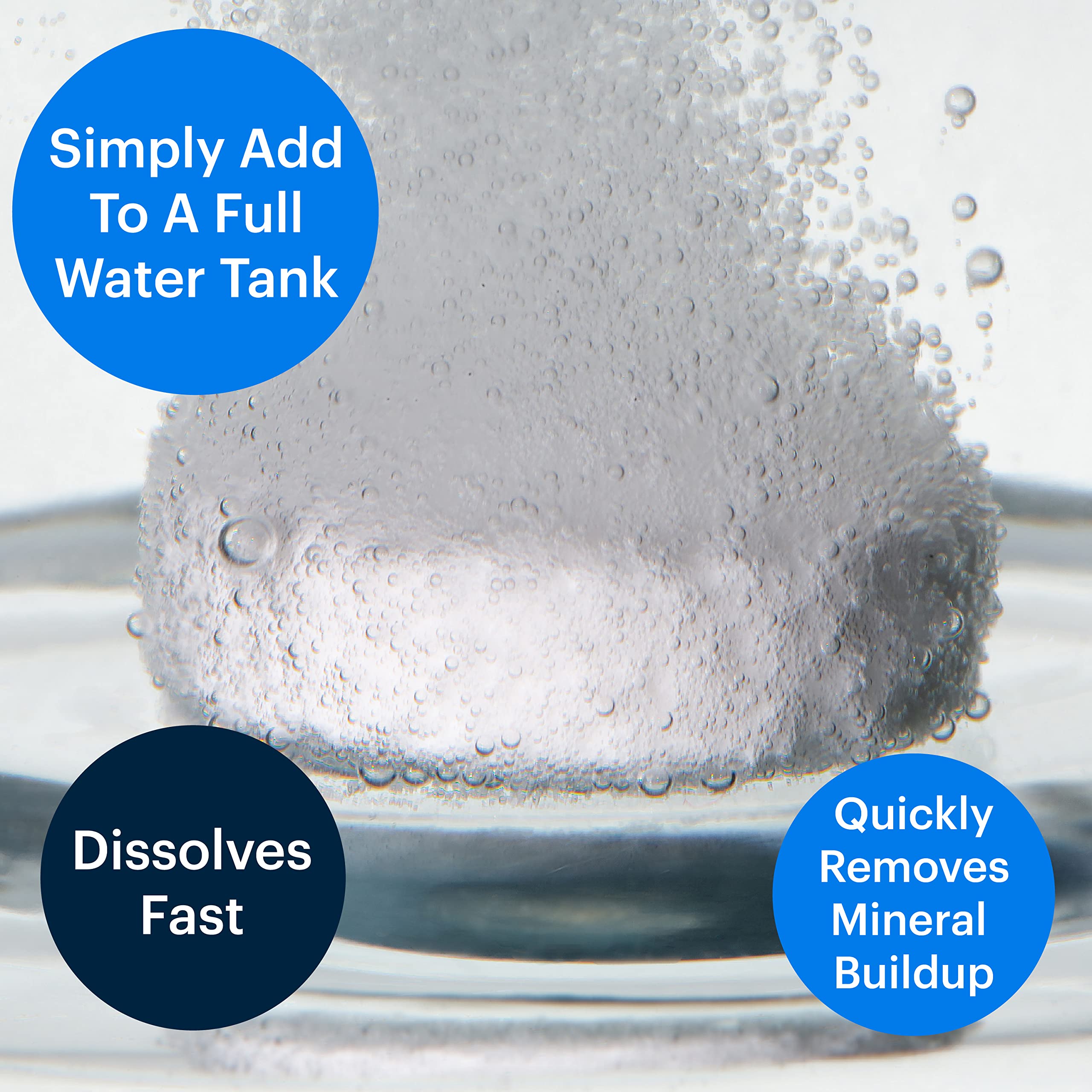 Essential Values Coffee Cleaner Descaling Tablets - 12 Count Descaler Coffee Machine - For Jura, Miele, Bosch, Tassimo Espresso Machines and Miele Steam Ovens